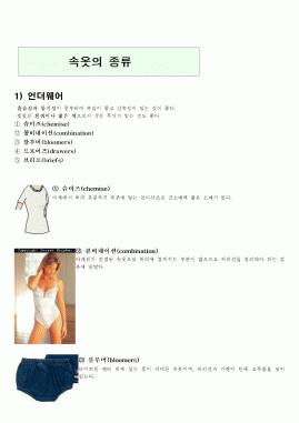   속옷의 종류-1페이지