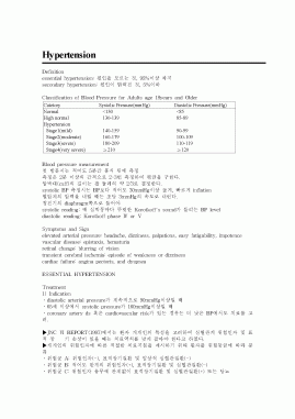 [논문] 고혈압 Hypertension-1페이지