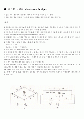 휘스톤 브릿지와 센서-1페이지