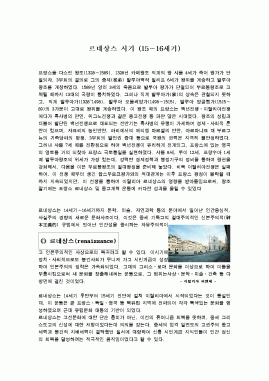 [사회과학] 르네상스 [분석/조사]-1페이지