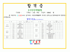 단계 테스트-합격증-1페이지