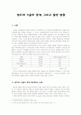 반도체 기술의 한계를 극복할 방안-1페이지