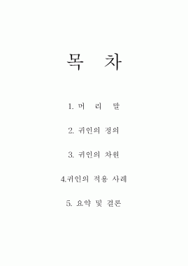 [인문과학] 귀인이론 -1페이지