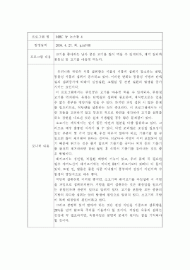 식품 영양정보 모니터-1페이지