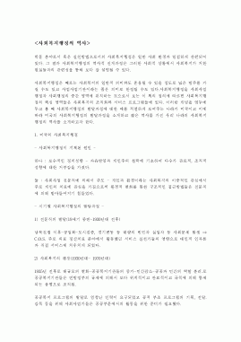 [인문과학] 사회복지행정의 역사  [분석/조사]-1페이지