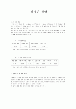 장애의 원인-1페이지