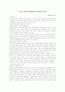 운동권 노래의 전개과정과 노래운동의 전망-1페이지