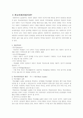 학교사회사업이란? 학교사회사업의 필요성 역할 제도화의 방향과 문제점-1페이지