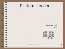 Platform Leader-1페이지