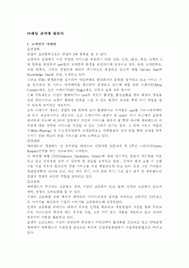 마케팅 전략에 대하여-1페이지