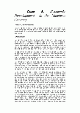 근대경제사 - Economic Development in the Nineteen Century-1페이지