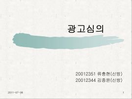 광고심의와 규제-1페이지