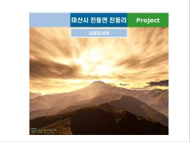 경남 마산시 진동면 부동산 개발 Project-1페이지