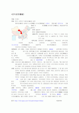 감숙성 지역조사-1페이지