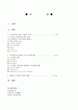 노인문제의 원인과 해결방안 [사회복지]-1페이지