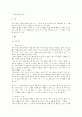 [인문과학] 아이러니와 역설-1페이지