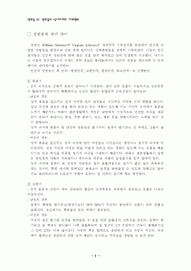 성반응의 남녀 차이와 자위행위-1페이지