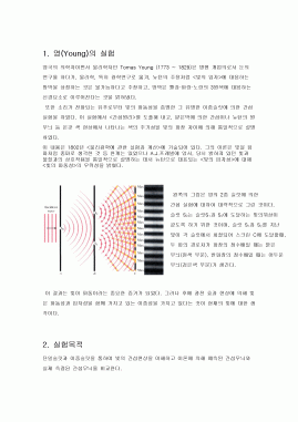 [자연과학] 영의 실험-1페이지