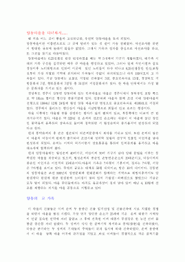 기행문 - 양동마을을 다녀와서-1페이지