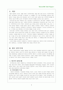 영국과 미국 민주주의의 문제점과 현황-1페이지