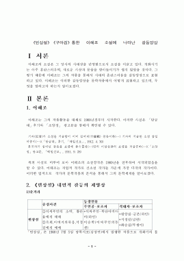 《빈상설》《구마검》통한 이해조 소설에 나타난 갈등양상-1페이지