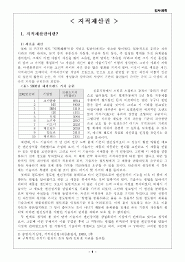 지적재산권 지적재산권법 p2p서비스와 저작권 도메인네임과 저작권 진정상품 병행수입 생명과학과 지적재산권 소리바다 사건 샤넬사건-1페이지