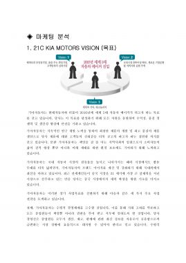 마케팅프로젝트(기아자동차 마케팅분석-STP , 4P전략)-1페이지