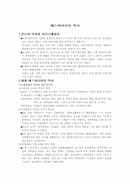 매스미디어의 역사-1페이지