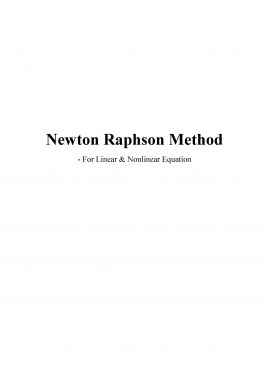 Newton Raphson Method-1페이지