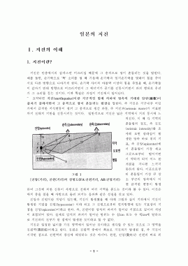 [인문과학] 일본의 지진-1페이지