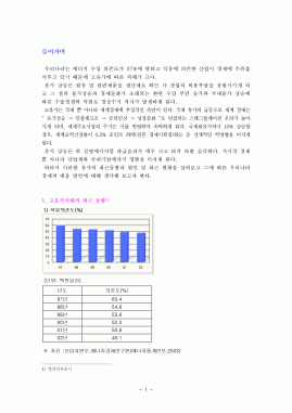 고유가시대 최근 동향-1페이지