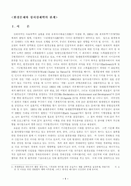 환경문제와 정치경제학의 관계-1페이지