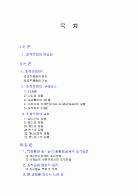 [사회과학] 조직문화 -1페이지