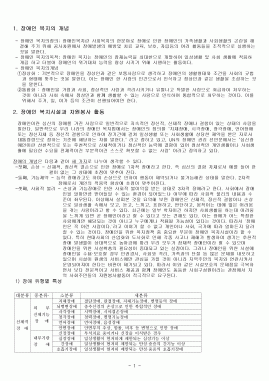 장애인 복지시설과 자원봉사 활동-1페이지