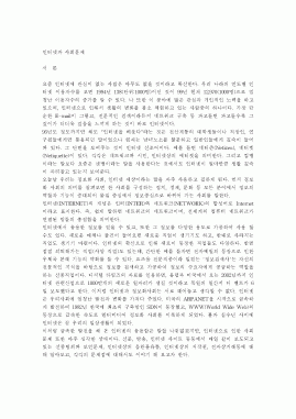 [분석/조사] 인터넷과 사회문제-1페이지