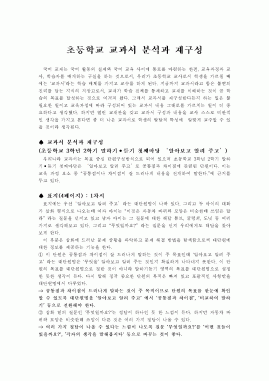 초등학교 3학년 2학기 말하기 듣기 첫째마당 교과서 재구성-1페이지