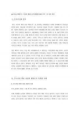 행정수도이전 문제와 행정도시특별법에 대한 분석 및 나의 의견-1페이지