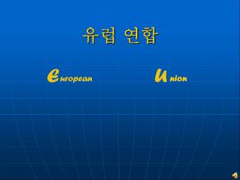 유럽연합과 유로화-1페이지