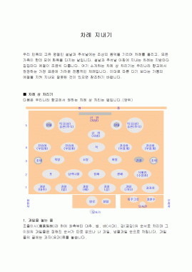  차례 지내기-1페이지