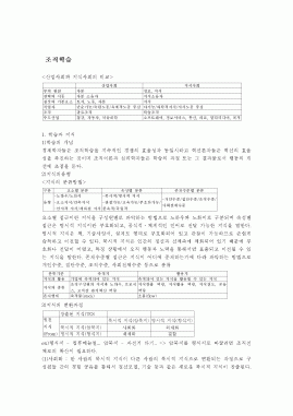 조직학습에 대한 요약-1페이지