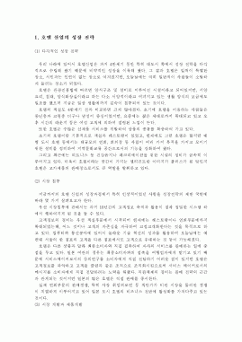 호텔 산업의 성장 전략-1페이지