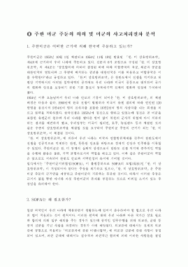 주한 미군 주둔의 의의 및 미군의 사고처리절차 분석-1페이지