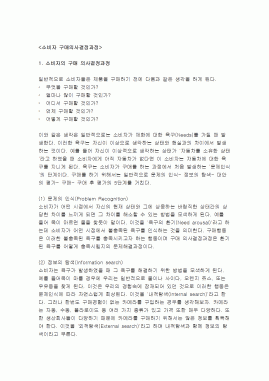 [사회과학] 소비자행동에 대하여-1페이지