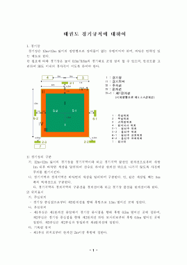 태권도 경기 규칙-1페이지