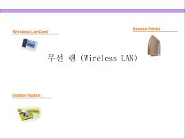  무선 랜 (Wireless LAN)-1페이지