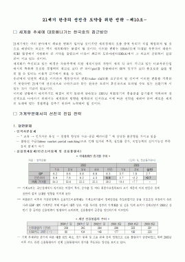 21세기 한국의 선진국 도약을 위한 전략-1페이지