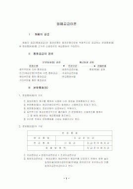 [화폐공급이론]통화공급, 통화승수, 금융정책-1페이지