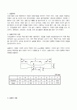 [기계실험][기계측정실험]인장실험보고서-1페이지