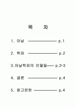 [인문과학] 아날학파-1페이지