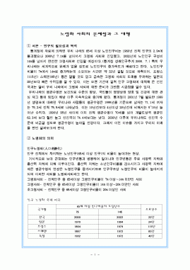 노령화 사회의 문제점과 그 대책-1페이지